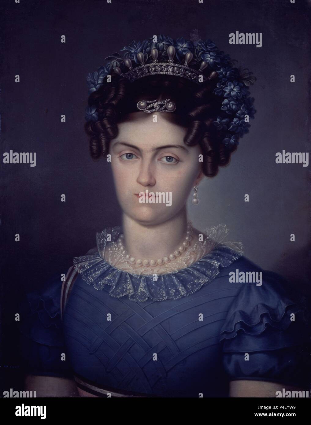 His wife maria amalia hi-res stock photography and images - Alamy