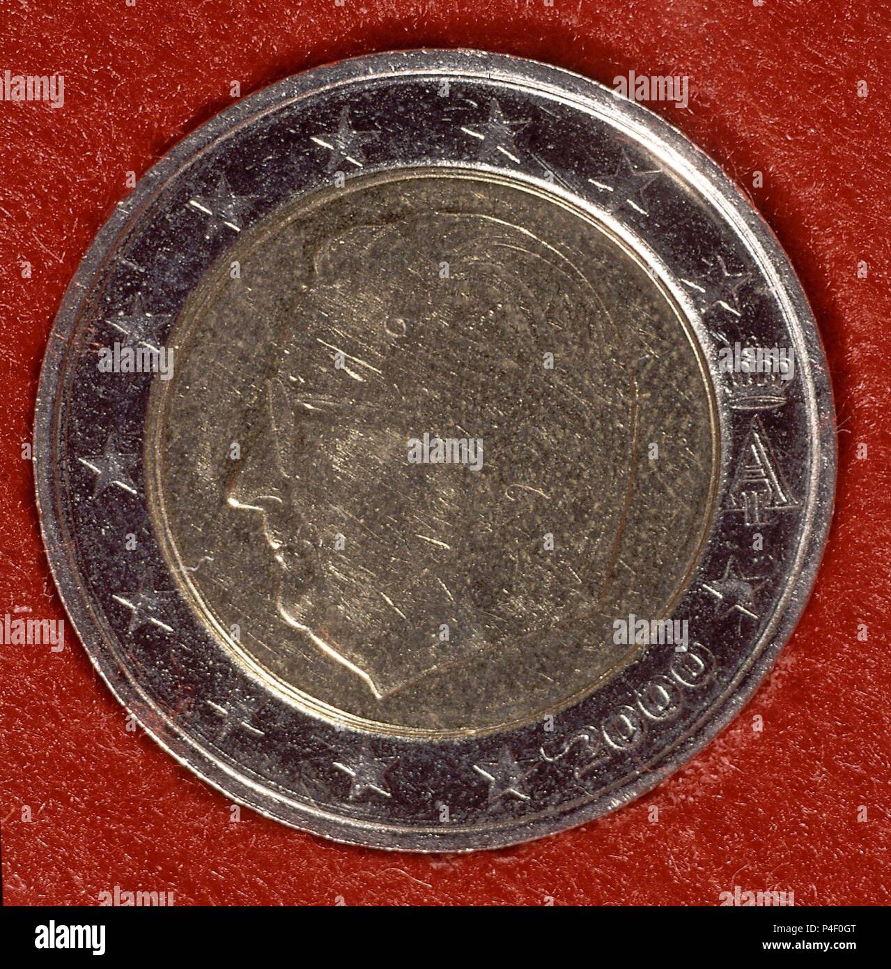 Moneda de dos euros hi-res stock photography and images - Alamy