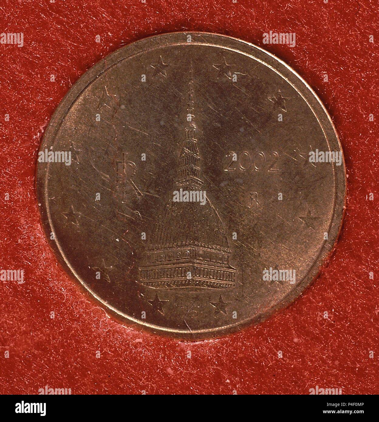 DOS ENTIMOS DE EURO ITALIANO-EMISION EN 2002-ANV-MOLE ANTONELLIANA DE ...
