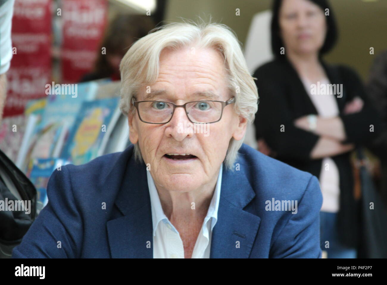 William Roache at WH Smith Chester, signing his book Life and Soul for ...