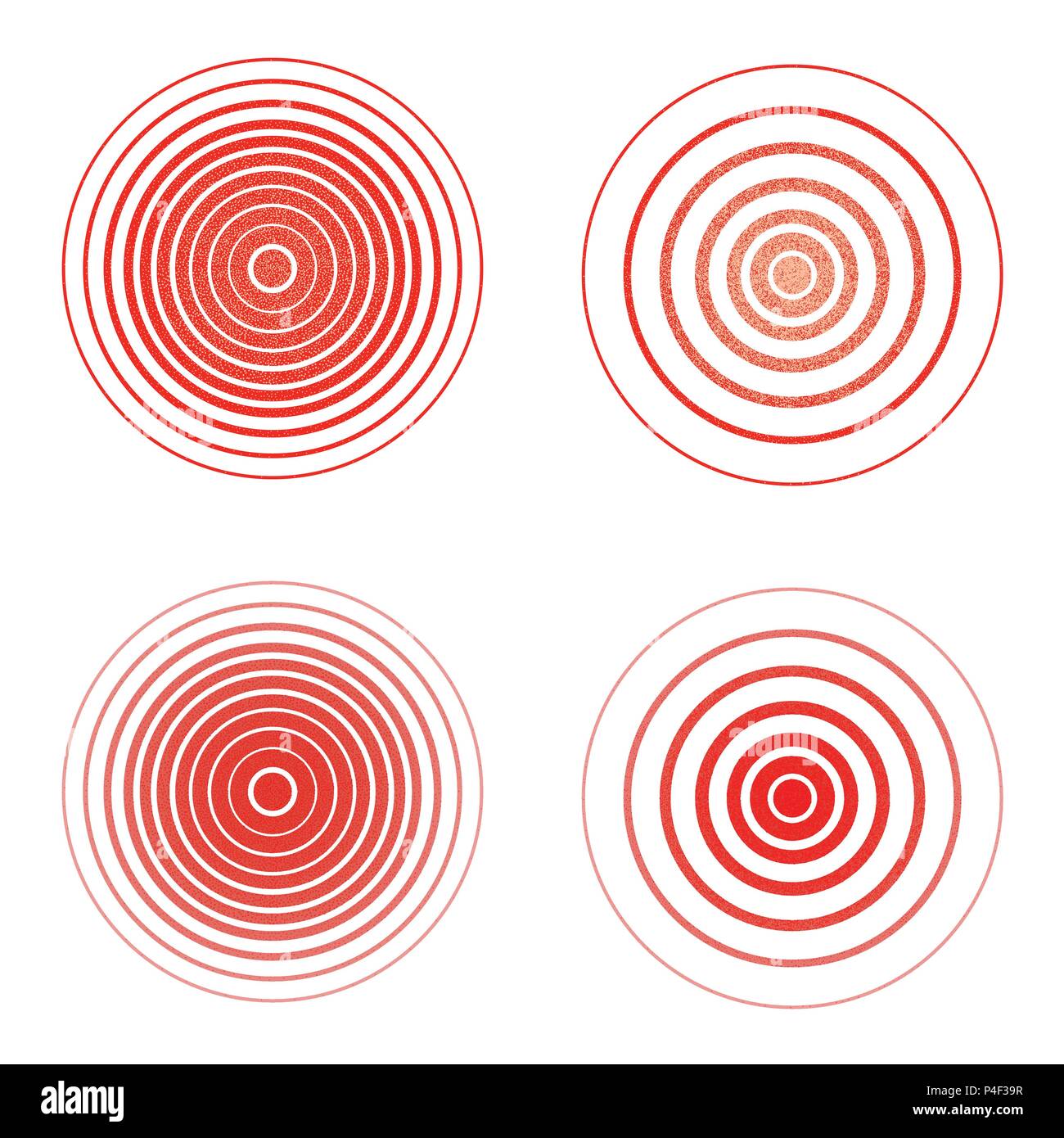 Muscle pain target Cut Out Stock Images & Pictures - Alamy