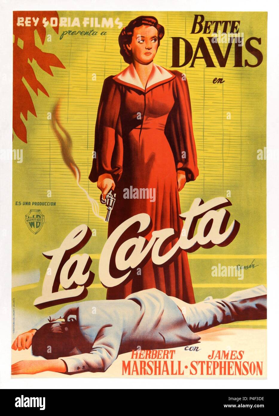 Original Film Title: THE LETTER. English Title: THE LETTER. Film ...