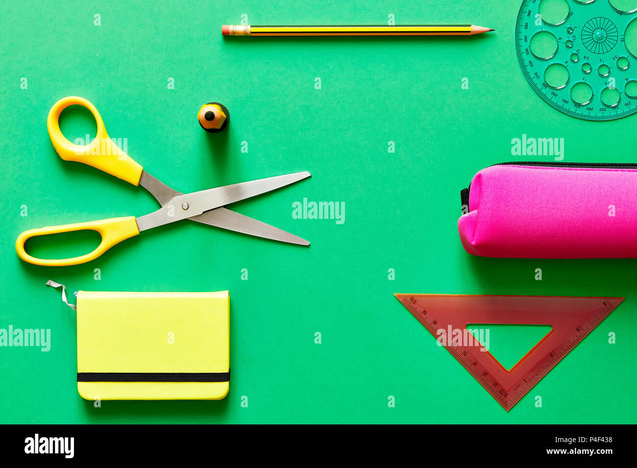 Pencil and ruler hi-res stock photography and images - Alamy