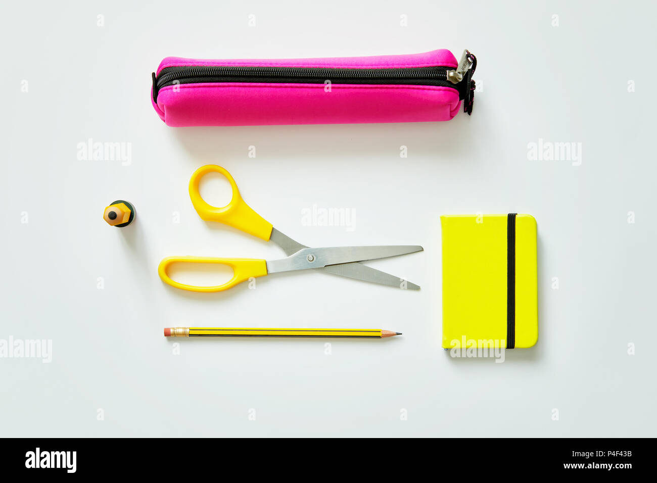 Pen pencil bag ruler rubber