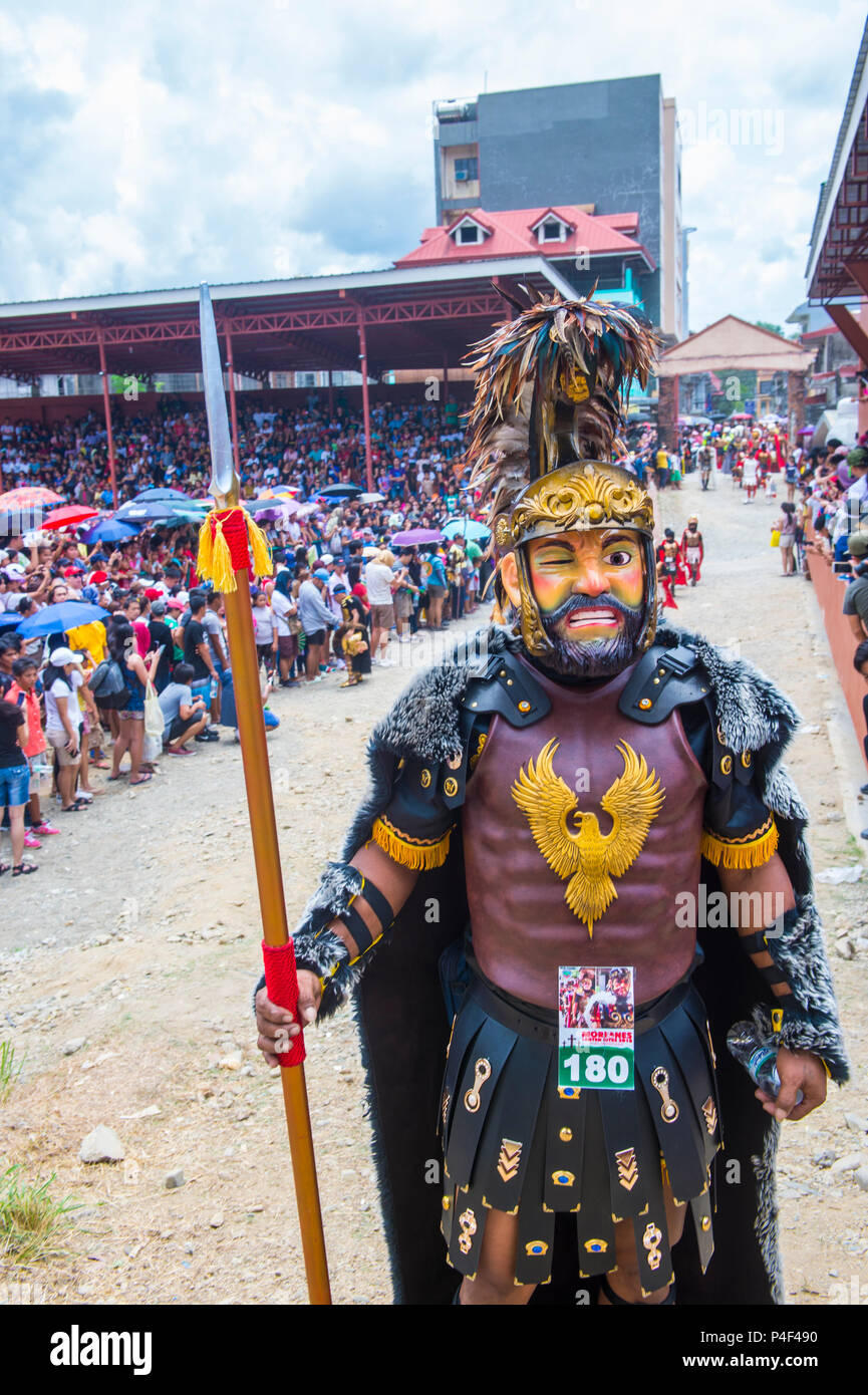 Participant in the Moriones festival in Boac Marinduque island the ...