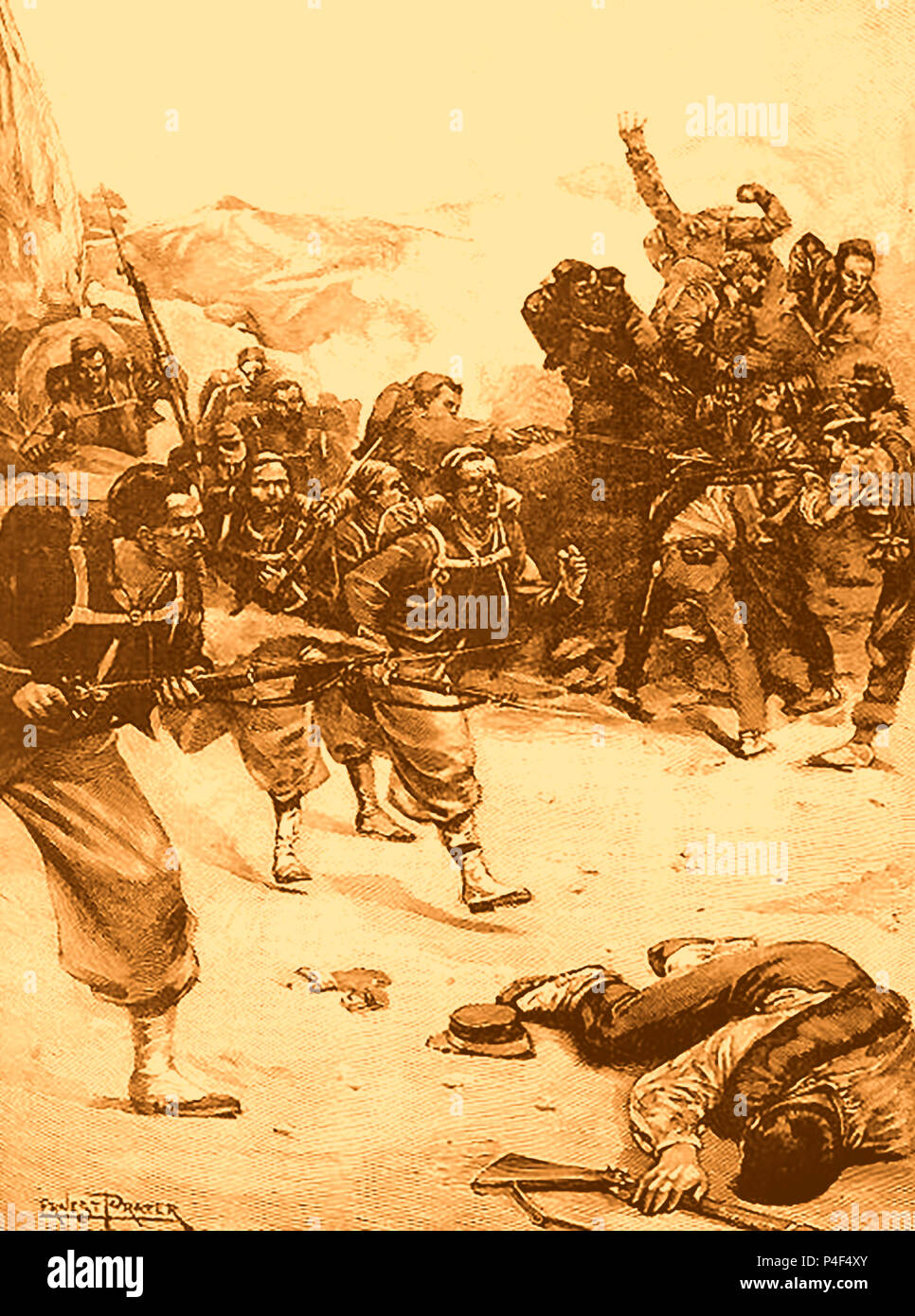 Zouave light infantry hi-res stock photography and images - Alamy