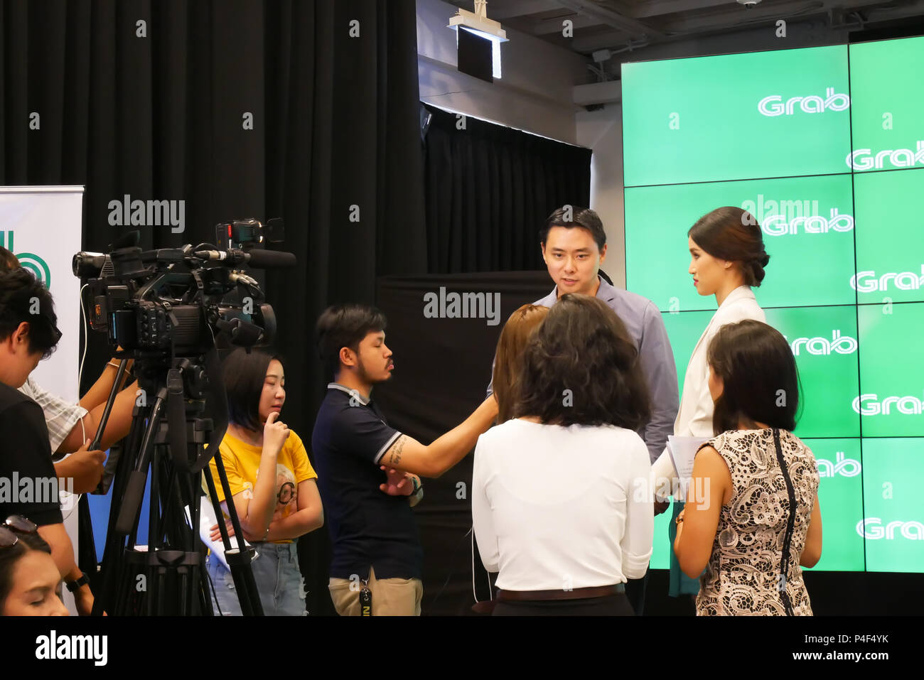 BANGKOK, THAILAND - SEPTEMBER 5, 2017: Mr. Yee Wee Tang, country head ...