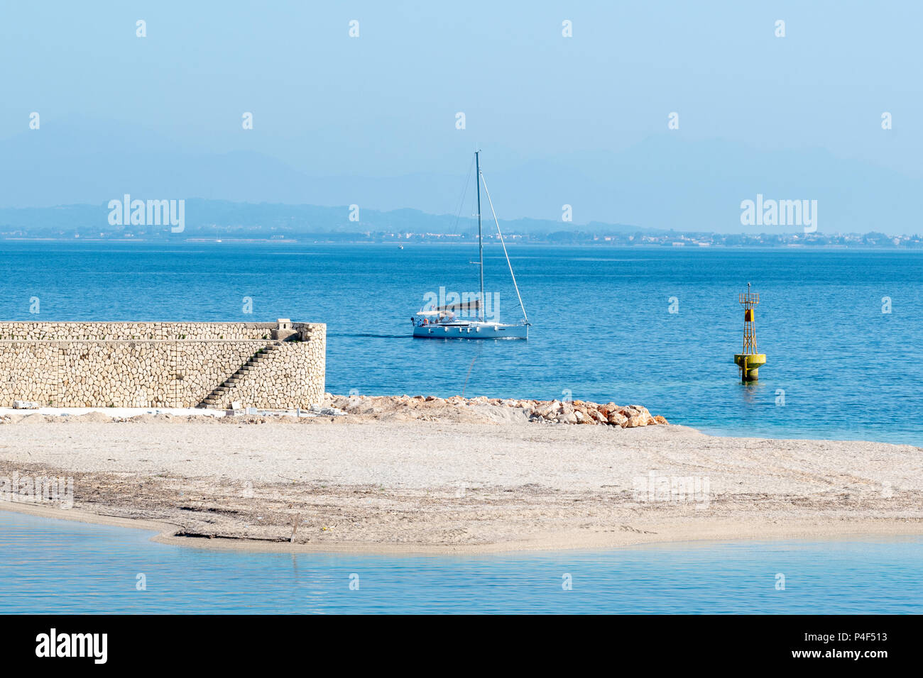 Lefkas canal hi-res stock photography and images - Alamy