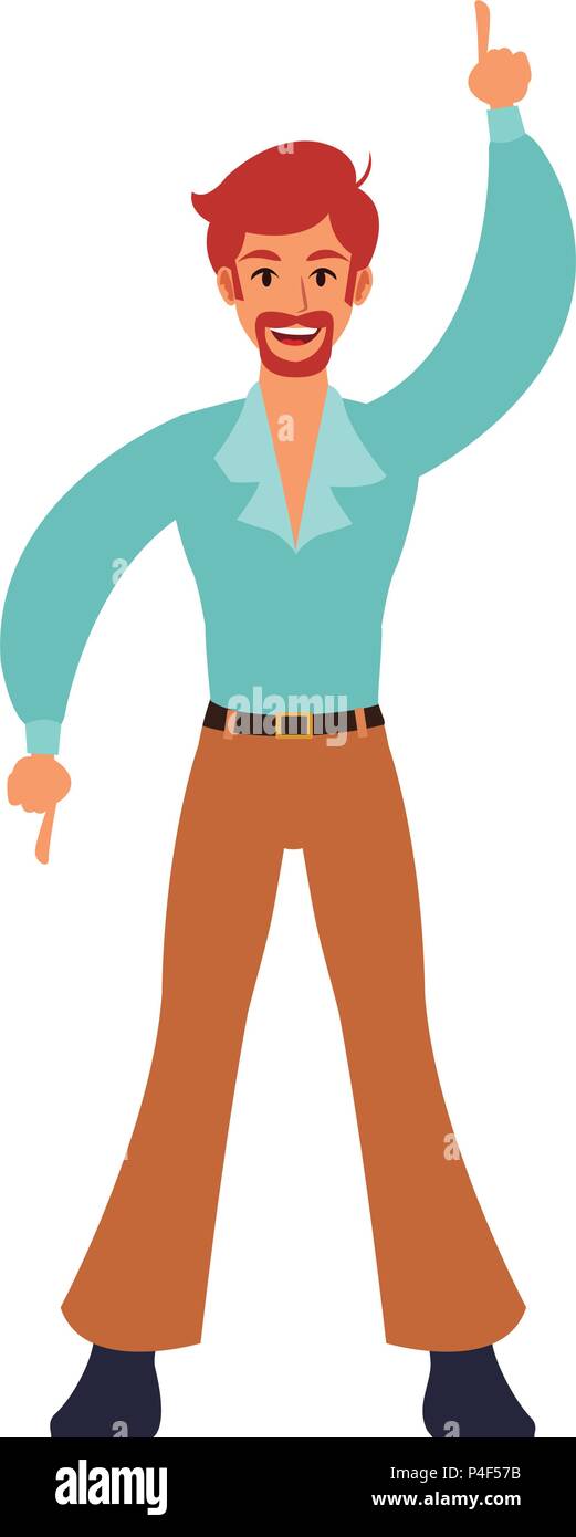 Disco man cartoon Stock Vector Image & Art - Alamy