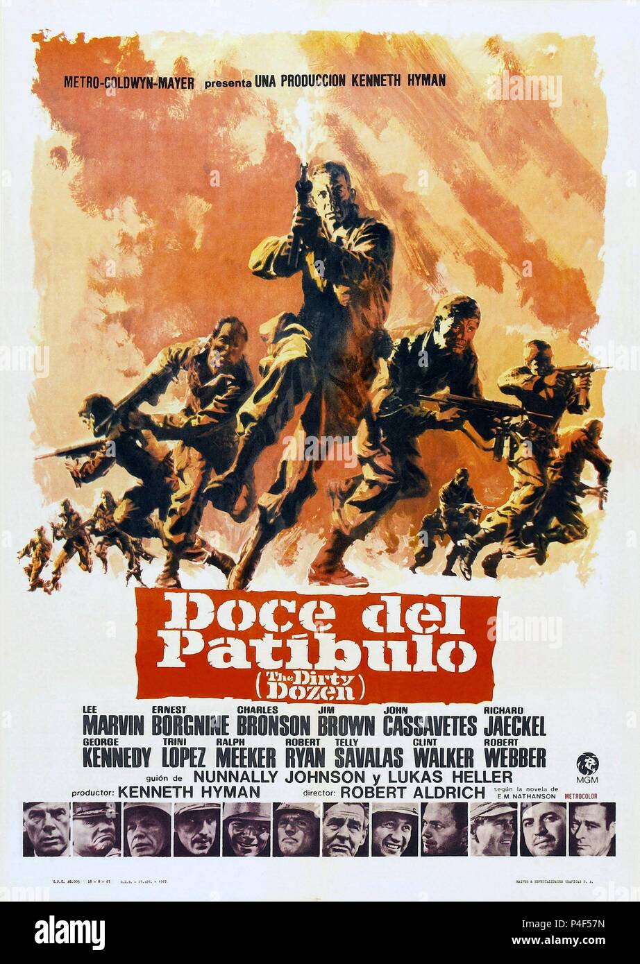 Original Film Title: THE DIRTY DOZEN. English Title: THE DIRTY DOZEN ...