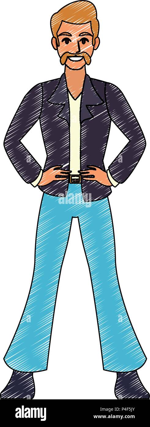 Disco man cartoon Stock Vector Image & Art - Alamy