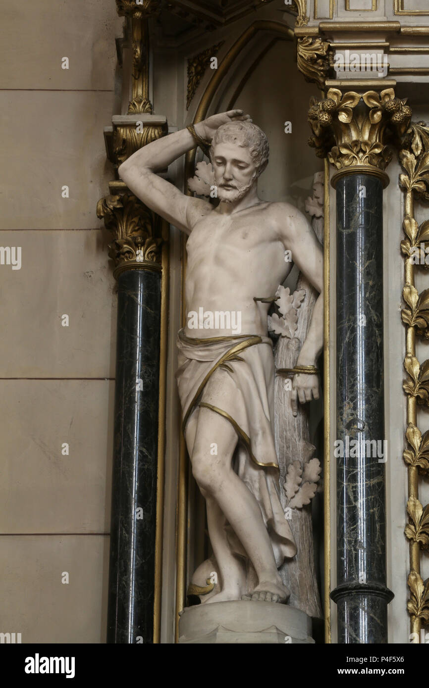 Saint Sebastian Statue Stock Photos & Saint Sebastian Statue Stock ...