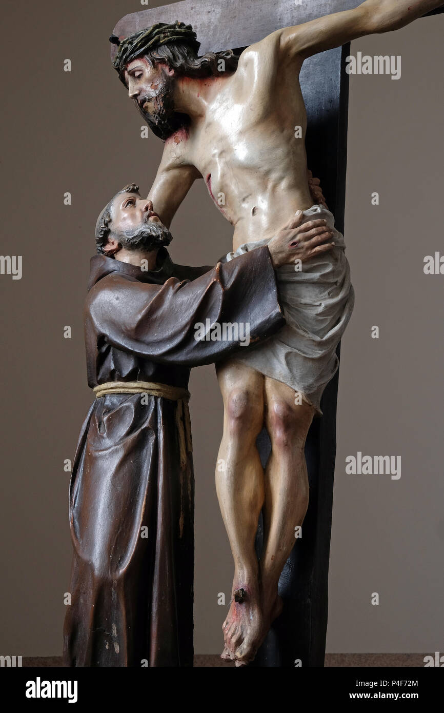 St. Francis removes Jesus from the cross, church of Saint Matthew in ...