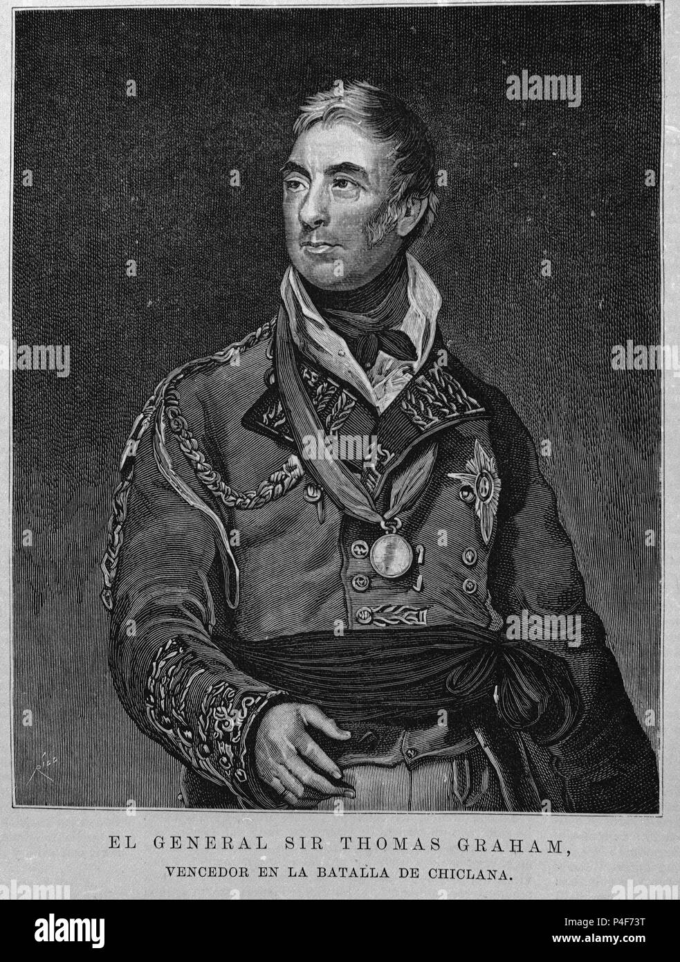 RETRATO DEL GENERAL SIR THOMAS GRAHAM. Location: BIBLIOTECA NACIONAL ...