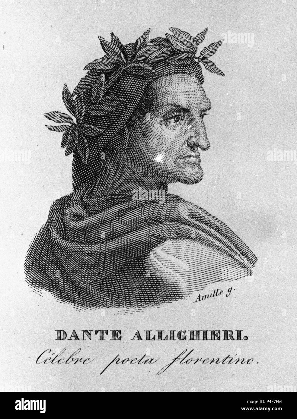 Dante alighieri 1265 1321 Black and White Stock Photos & Images - Alamy