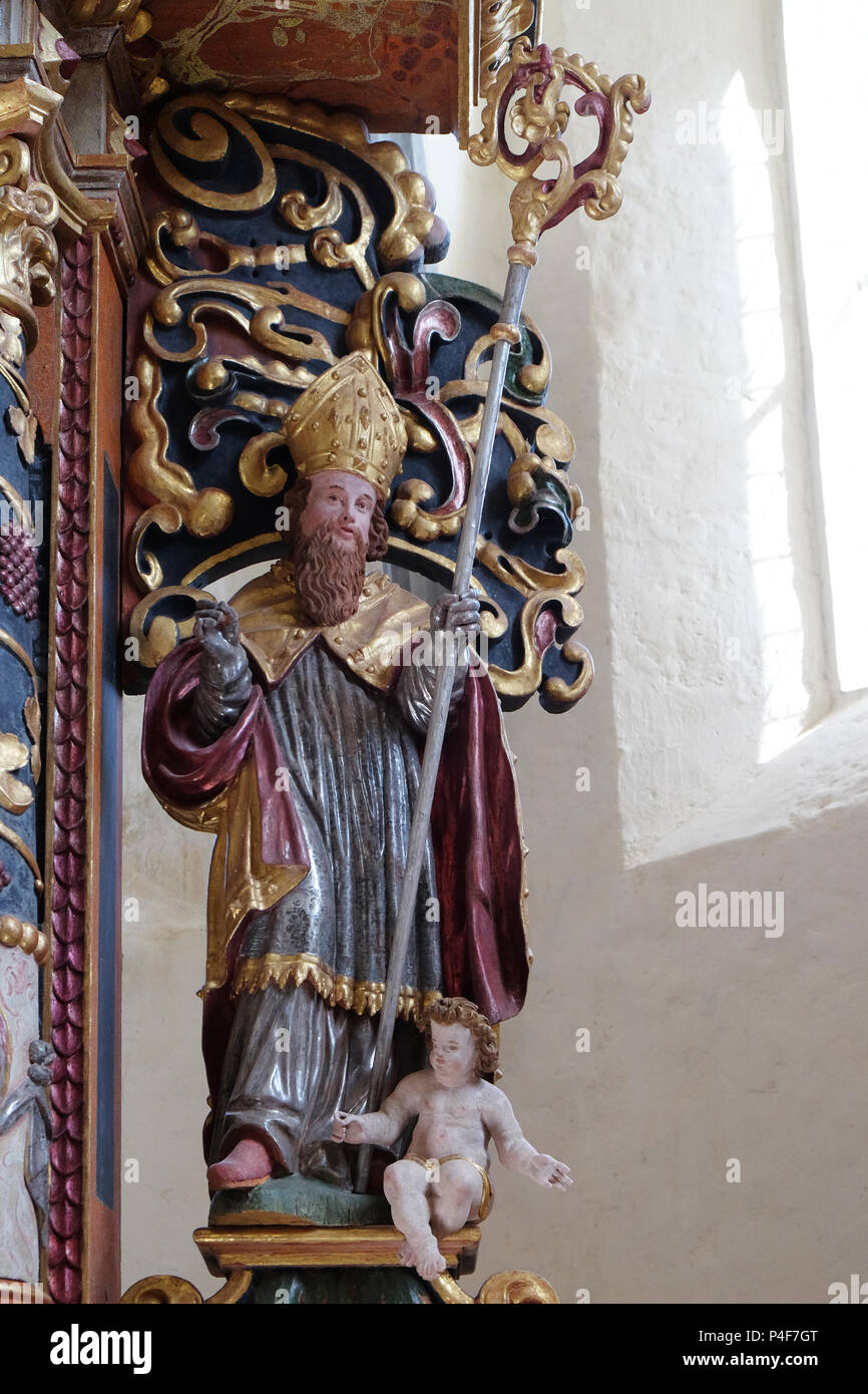 Statue of st augustine of hippo hi-res stock photography and images - Alamy