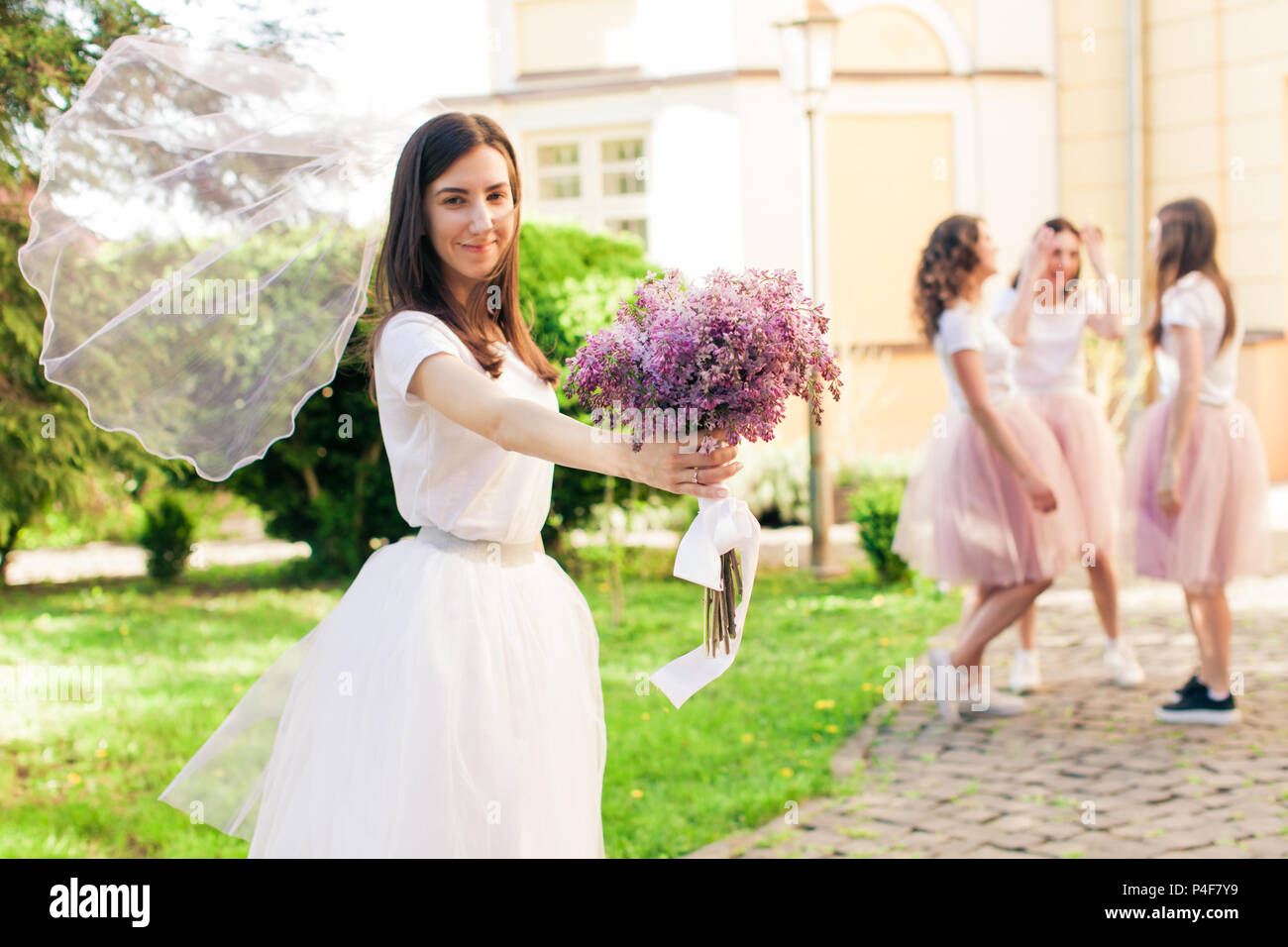 Fabric wind dance hi-res stock photography and images - Alamy