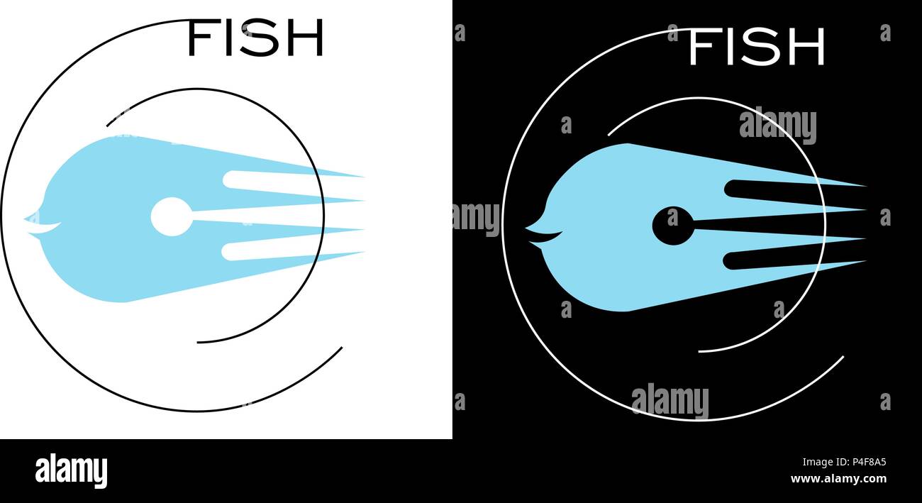 Red fish market in Stock Vector Images - Alamy