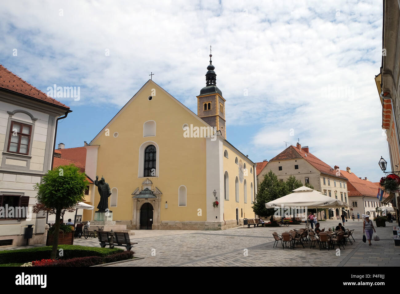 Varazdin church john baptist hi-res stock photography and images - Alamy
