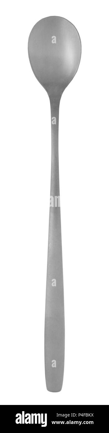 single spoon isolated on white background Stock Photo - Alamy