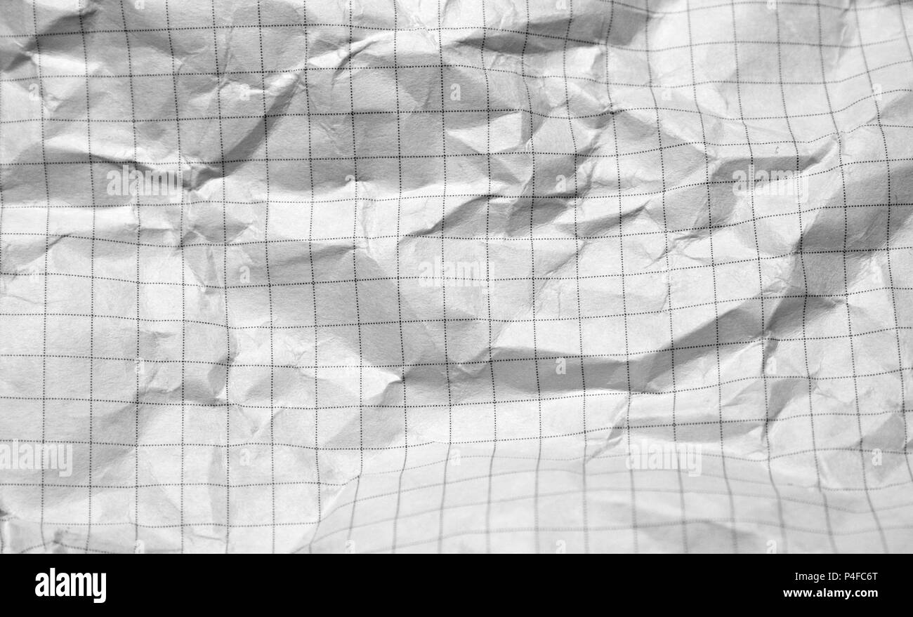 wrinkled paper closeup Stock Photo - Alamy