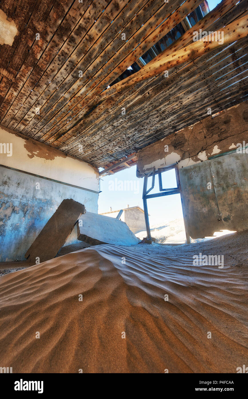 Kolmanskop Deserted Diamond Mine in Southern Namibia taken in January ...