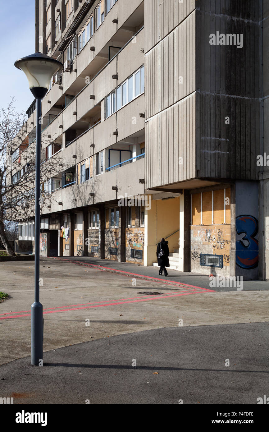 Belgrade, Serbia, Rudo Hochhaeuser or Eastern Gate of Belgrade ...