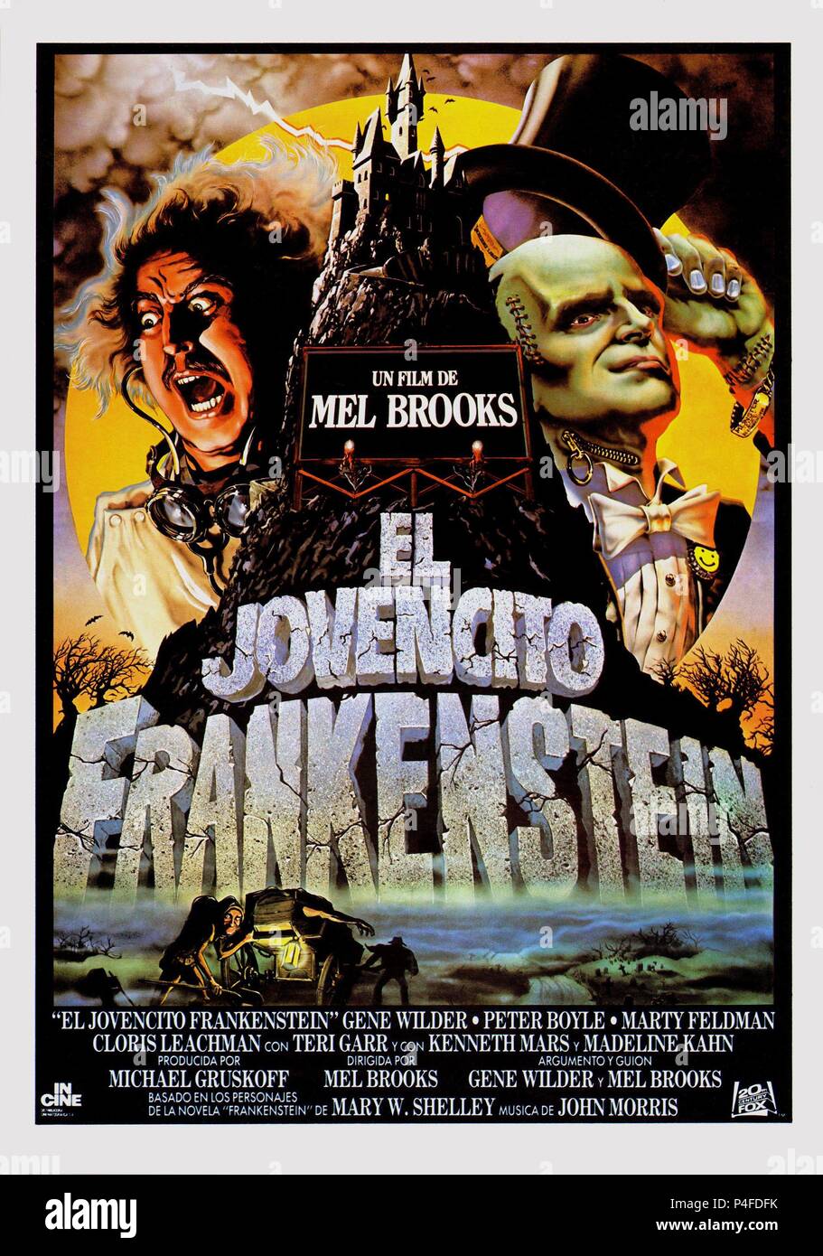 Jonge Frankenstein Broadway Poster Issuu
