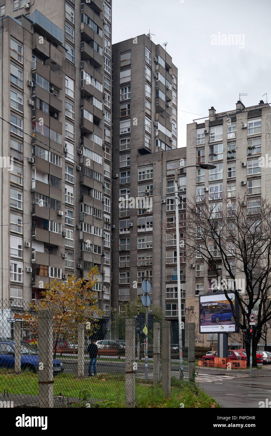 Housing estate belgrade serbia hi-res stock photography and images - Alamy
