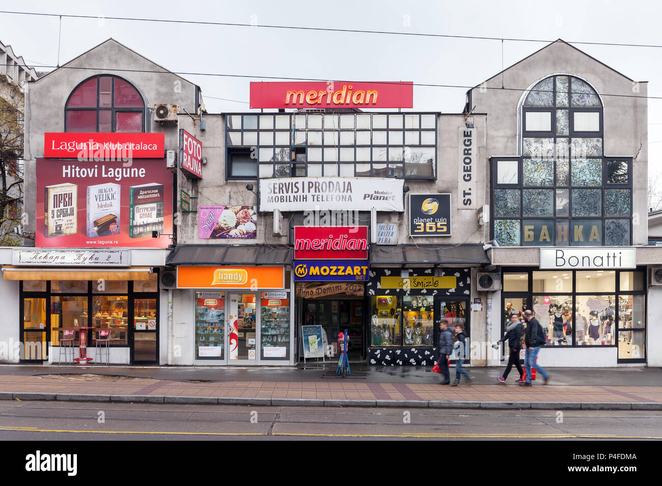 Belgrade, Serbia, shopping center in the southwest Stock Photo - Alamy