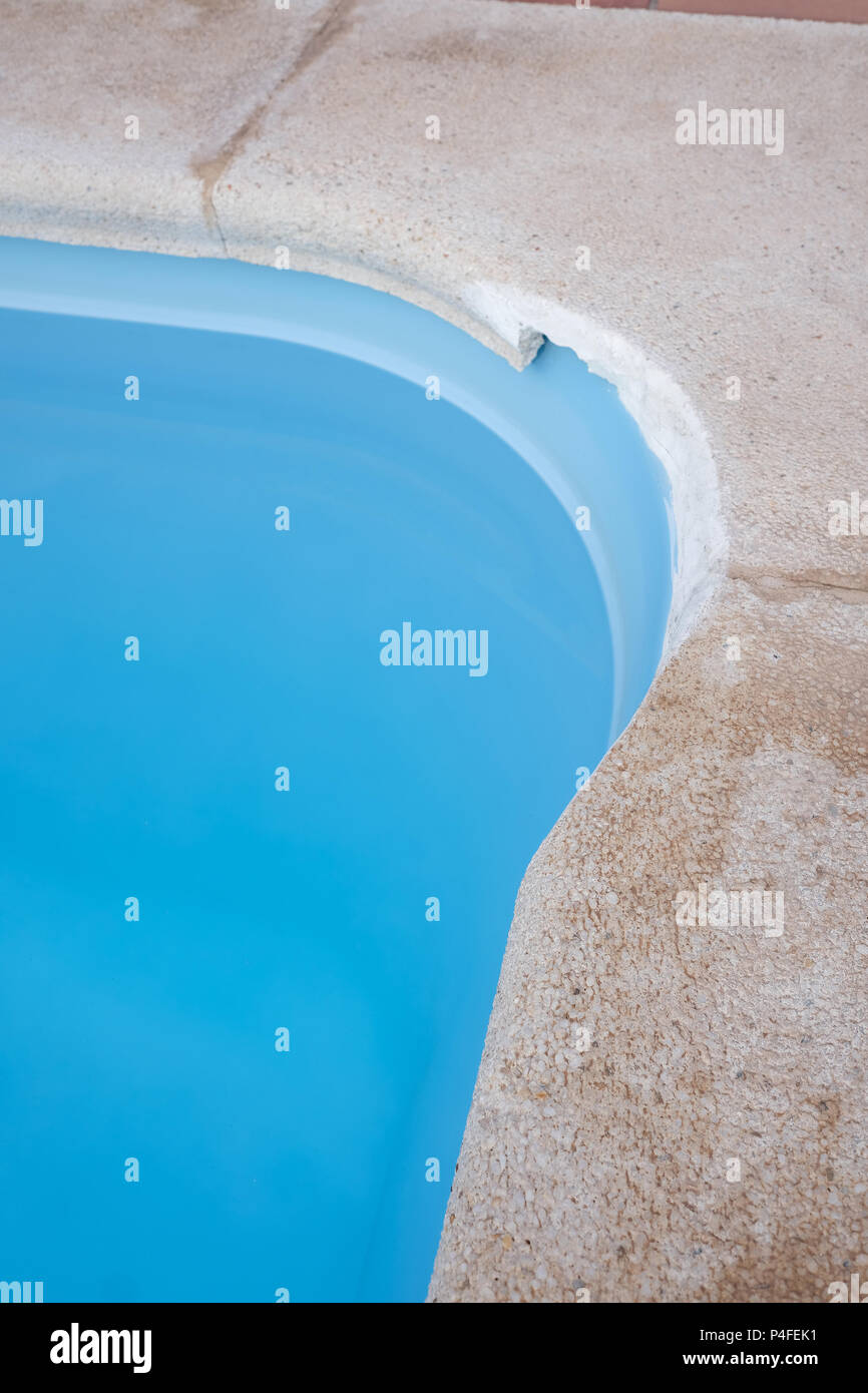 June 2018 - Damage to a villa swimming pool caused by guests in ...