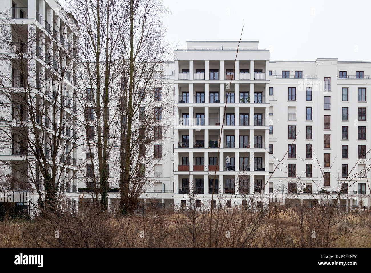 Berlin, Germany, Undeveloped property and new construction project Neue ...