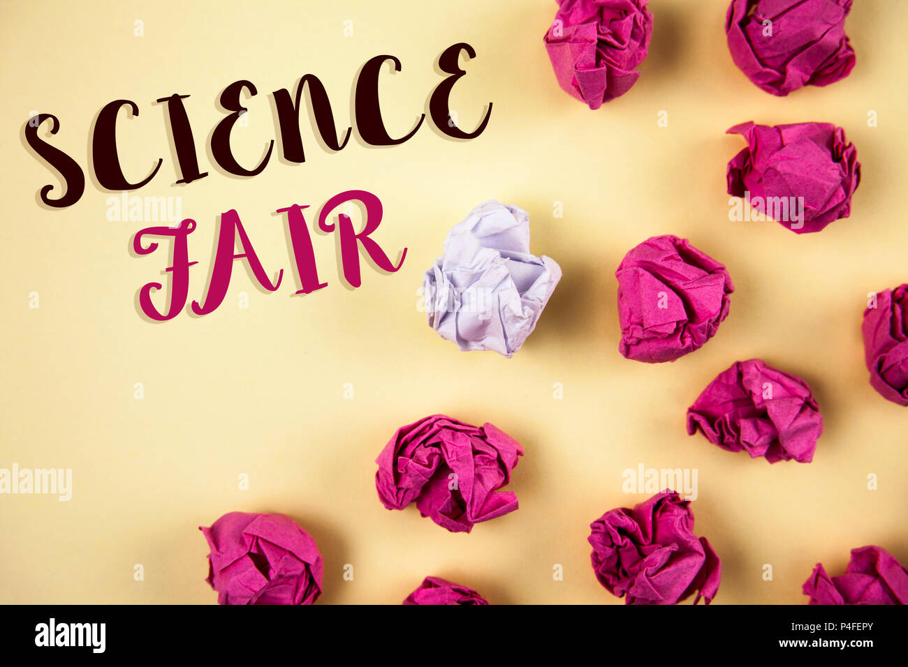 Science fair contestants hi-res stock photography and images - Alamy