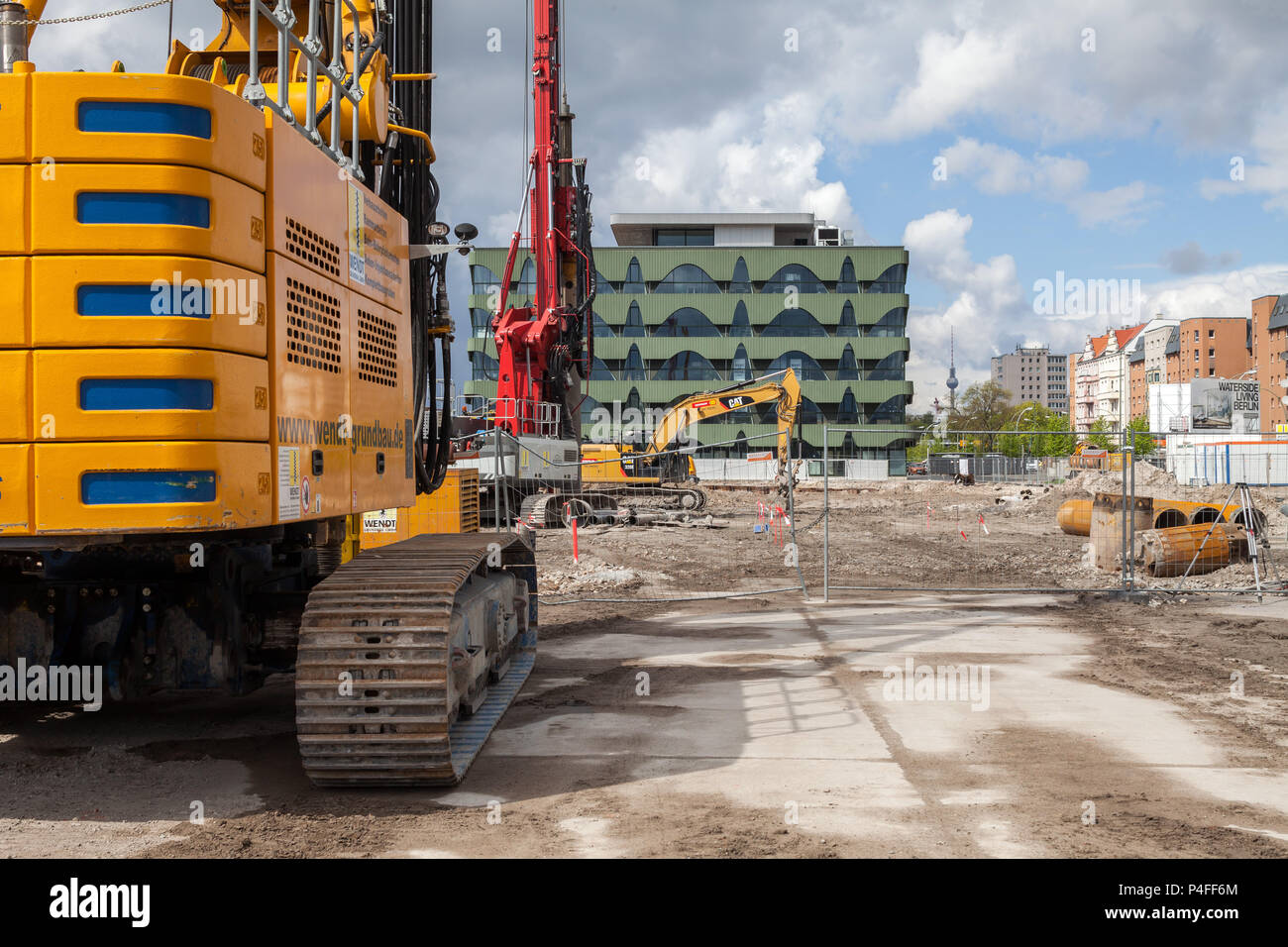 Construction foundation plot hi-res stock photography and images - Alamy