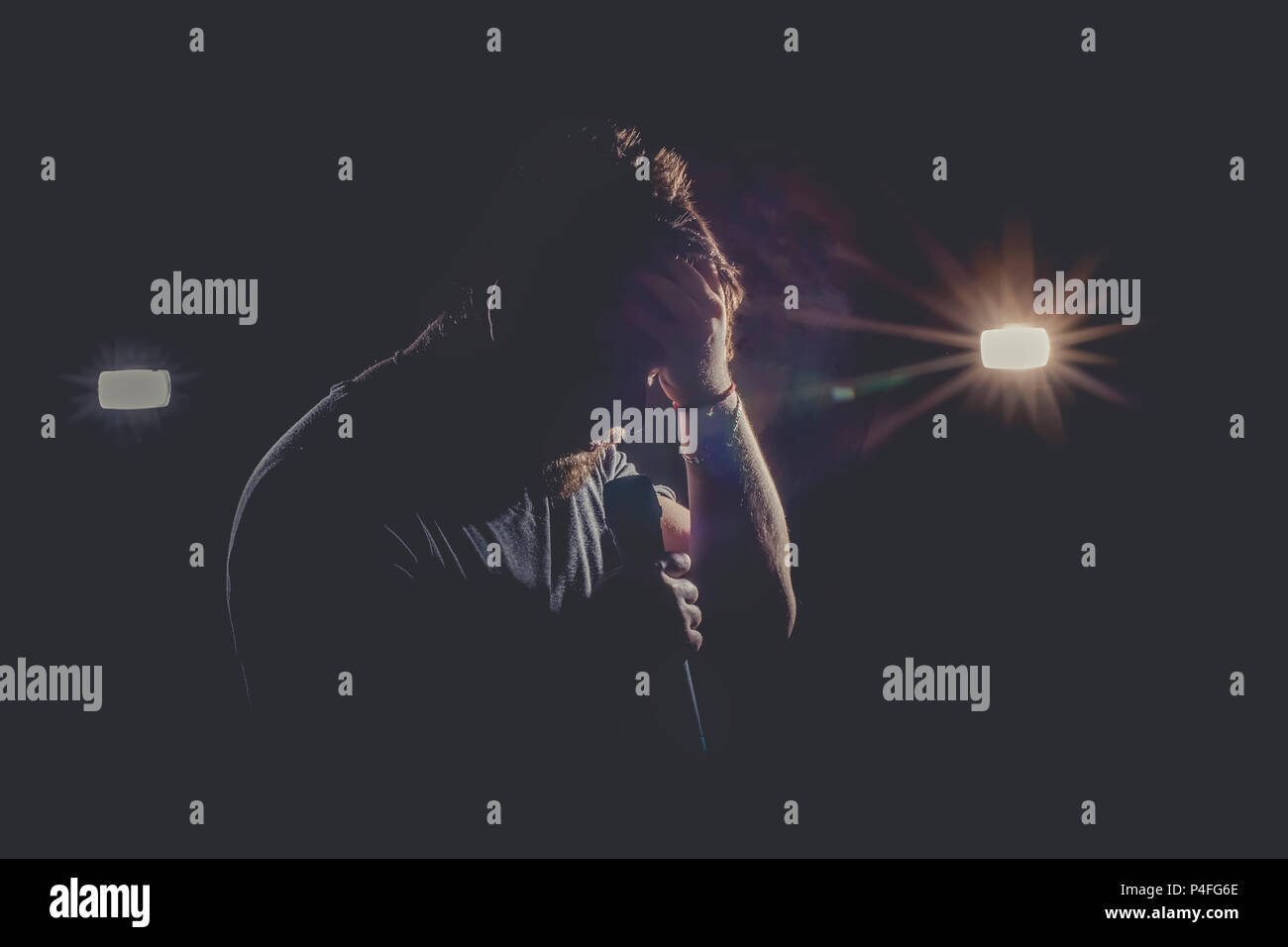 Be lowered down hi-res stock photography and images - Alamy