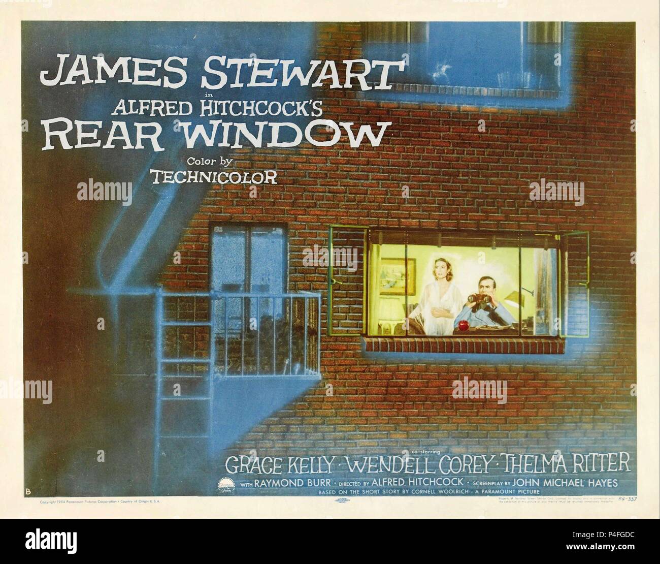Rear Window Poster Stock Photos & Rear Window Poster Stock Images - Alamy