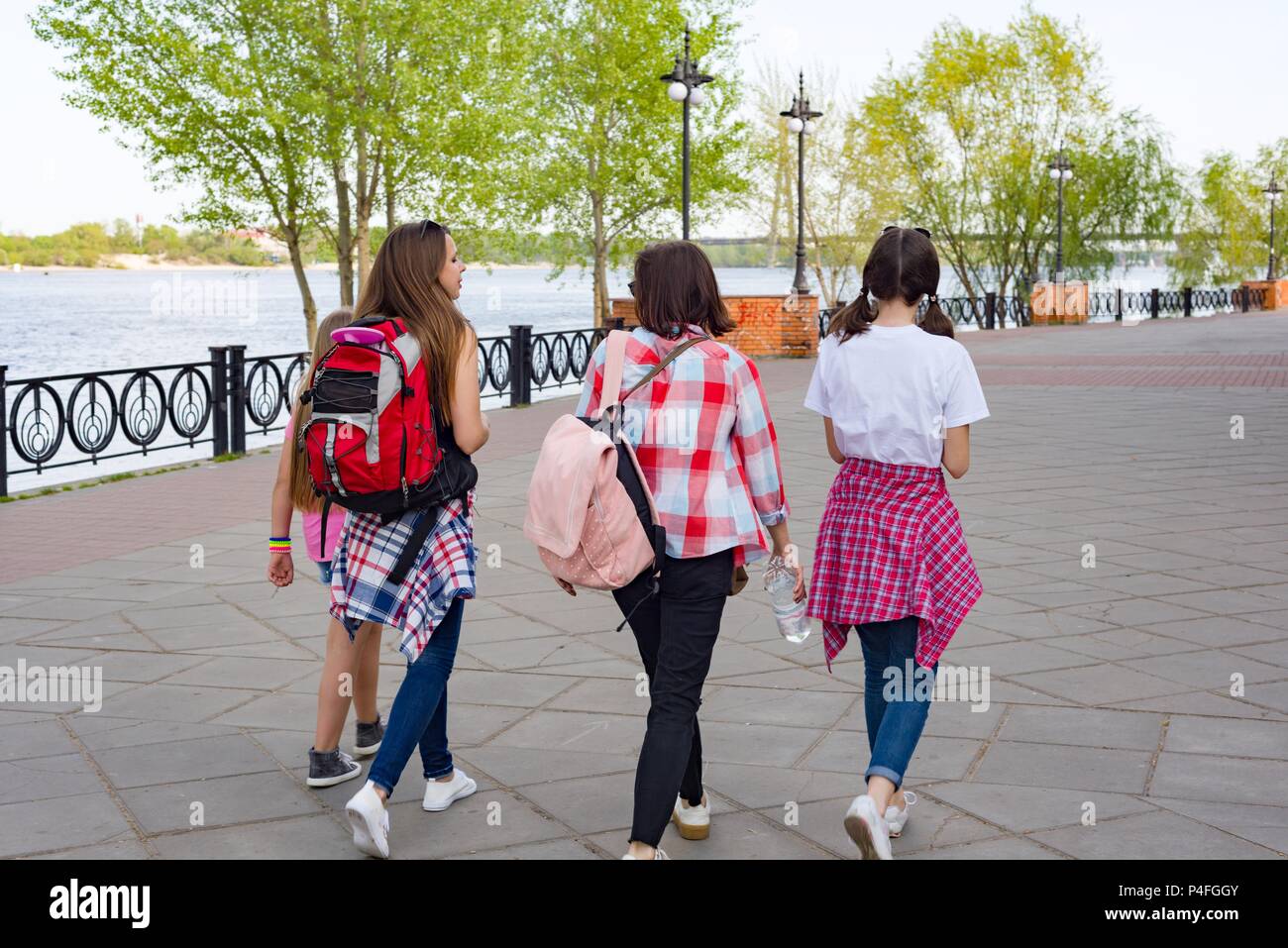 Group women walking outdoor exercise hi-res stock photography and ...