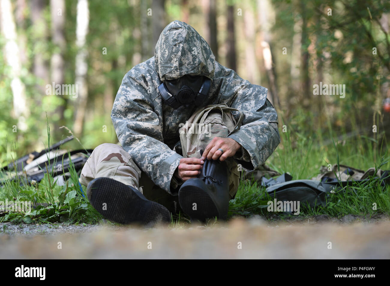U.S. Army Staff Sgt. Joshua Paul with 7th Army Noncommissioned Officer ...