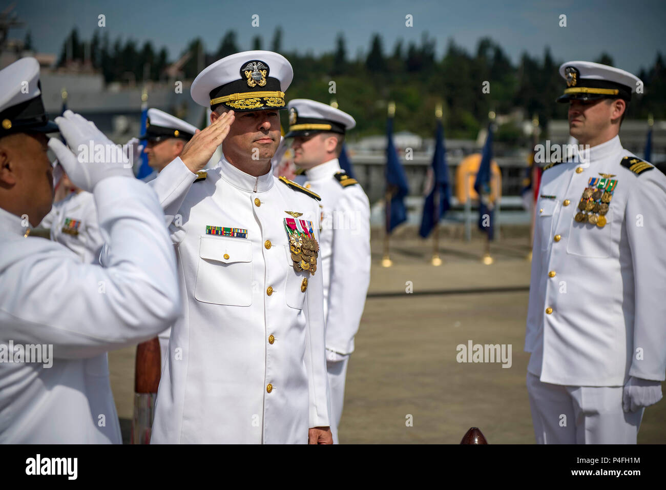 180620-N-EH218-0015 BREMERTON, Wash. (June 20, 2018) Rear Adm. Scott ...