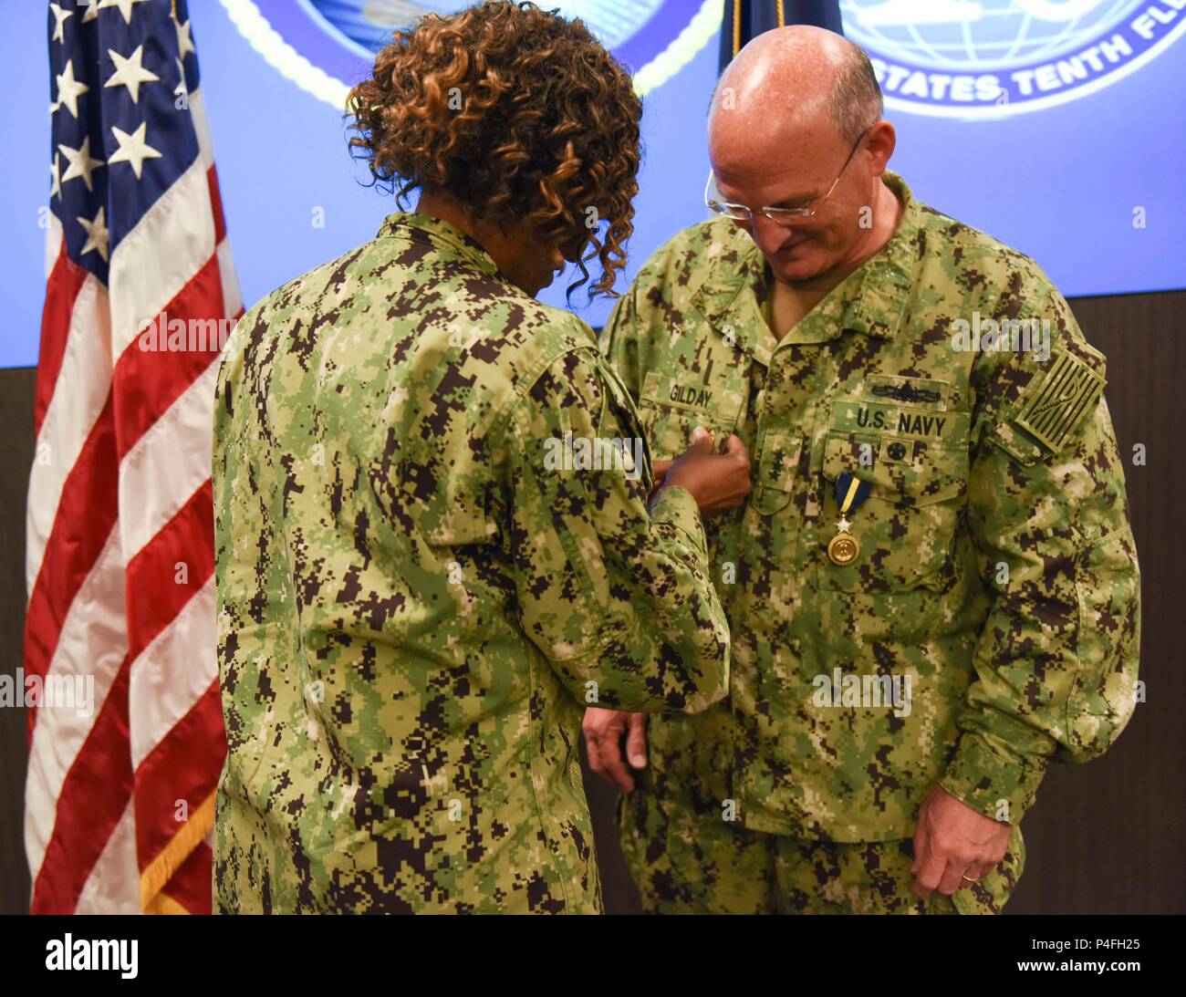 FORT GEORGE G. MEADE, Md. (June 18, 2018) – Command Master Chief Dee ...