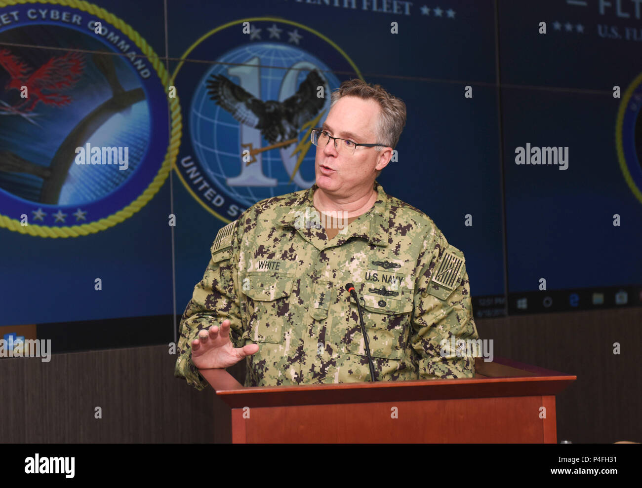 FORT GEORGE G. MEADE, Md. (June 18, 2018) –Vice Adm. Timothy White ...