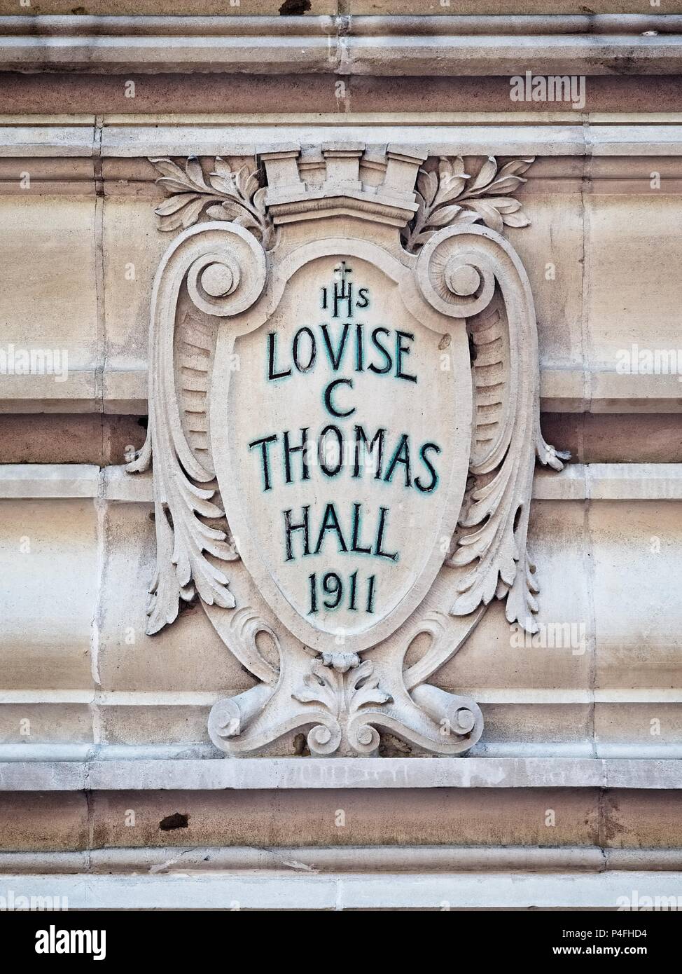 New Orleans LA USA - May 8, 2018 - Lovise C Thomas Hall Built in 1911 ...