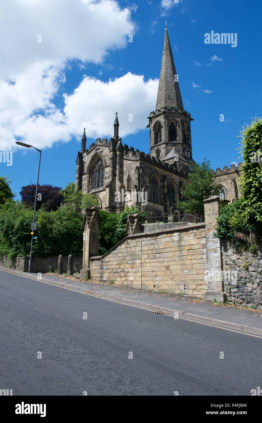 All Saints Church, Bakewell, Derbyshire, UK Stock Photo - Alamy