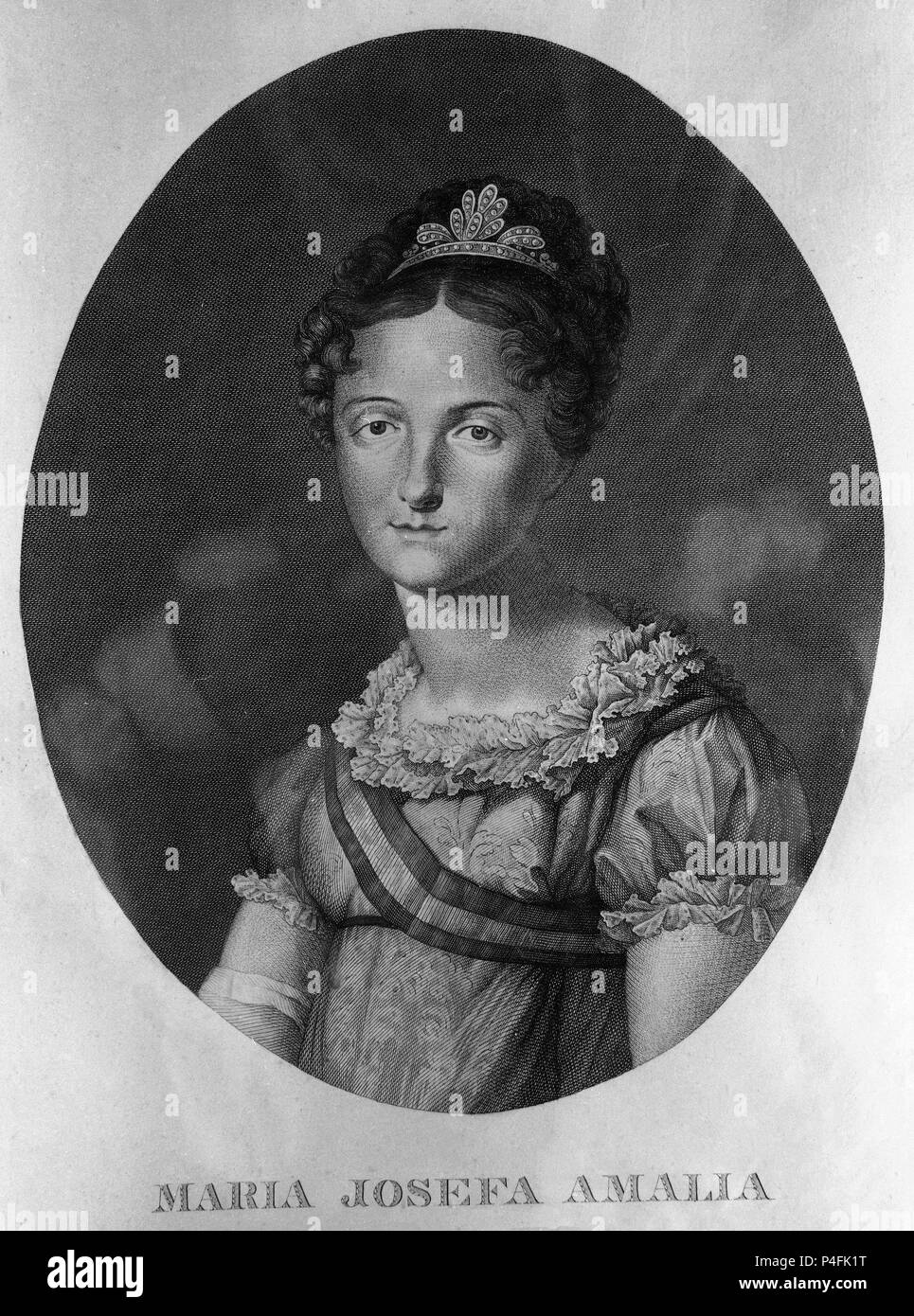 MARIA JOSEFA AMALIA REINA CATOLICA DE ESPAÑA - III ESPOSA DE FERNANDO ...