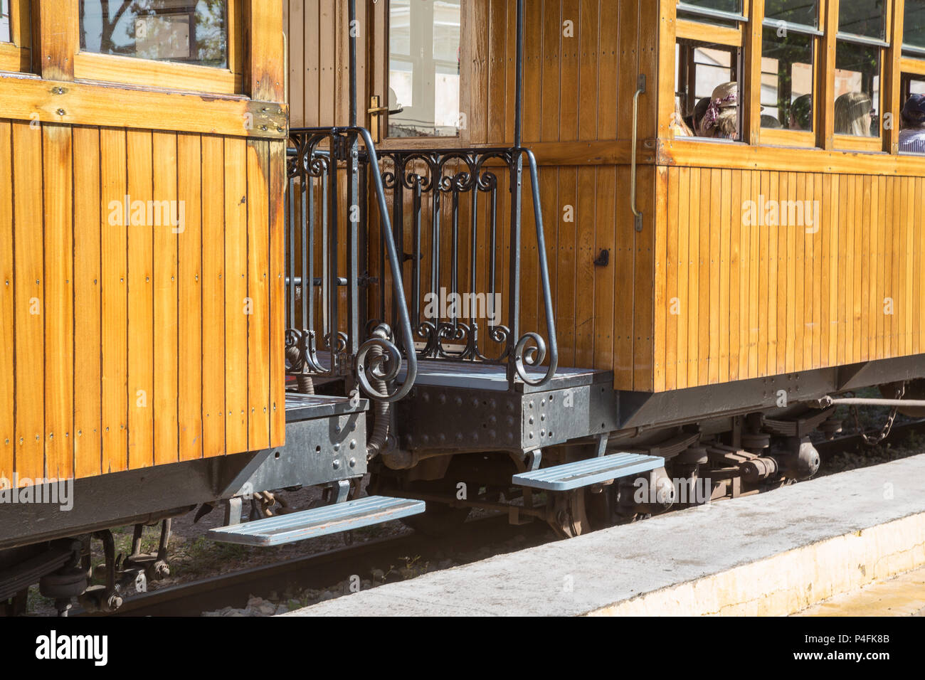 Classic touristic train spain hi-res stock photography and images - Alamy