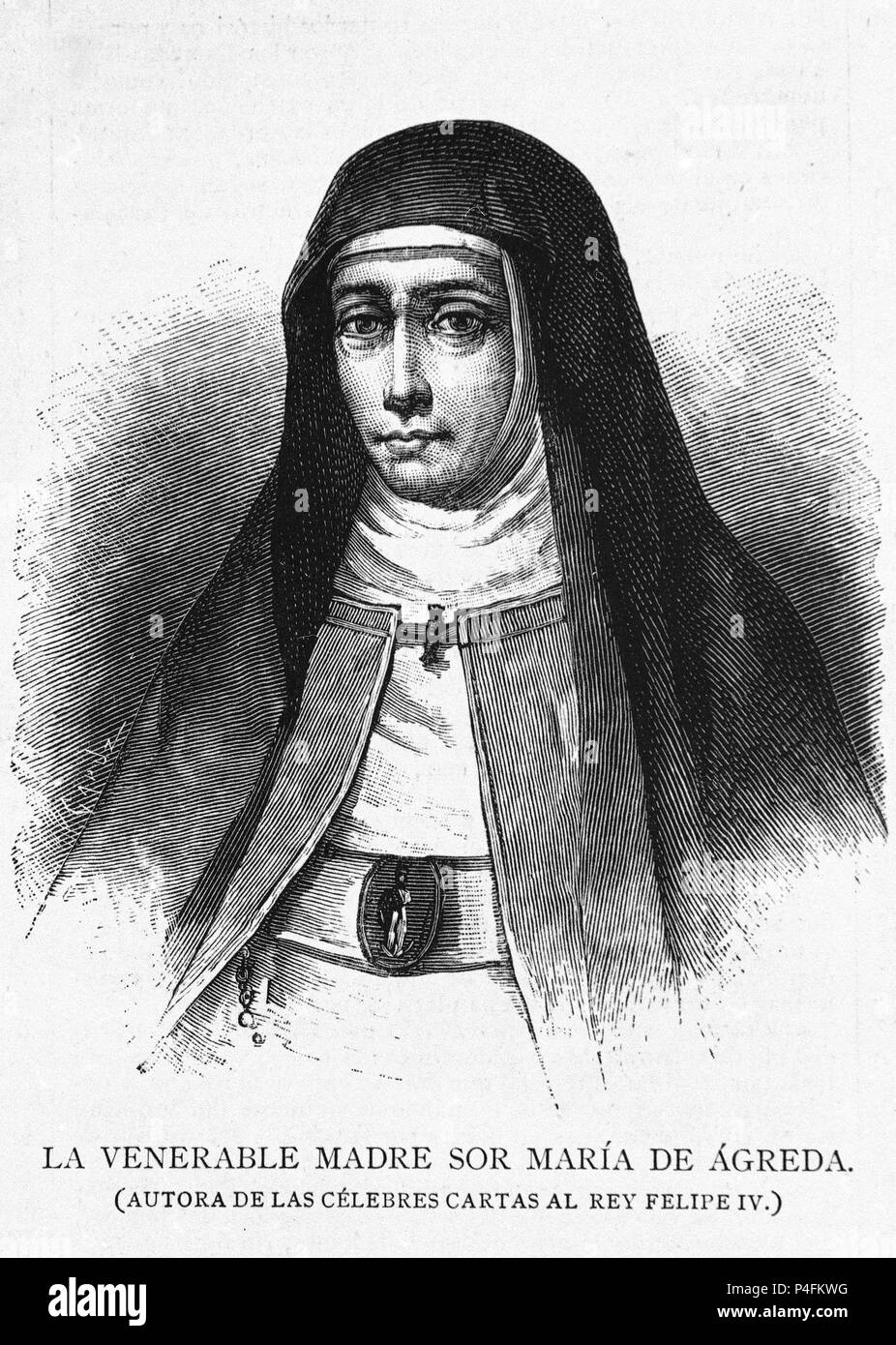 Sor maria de agreda hi-res stock photography and images - Alamy