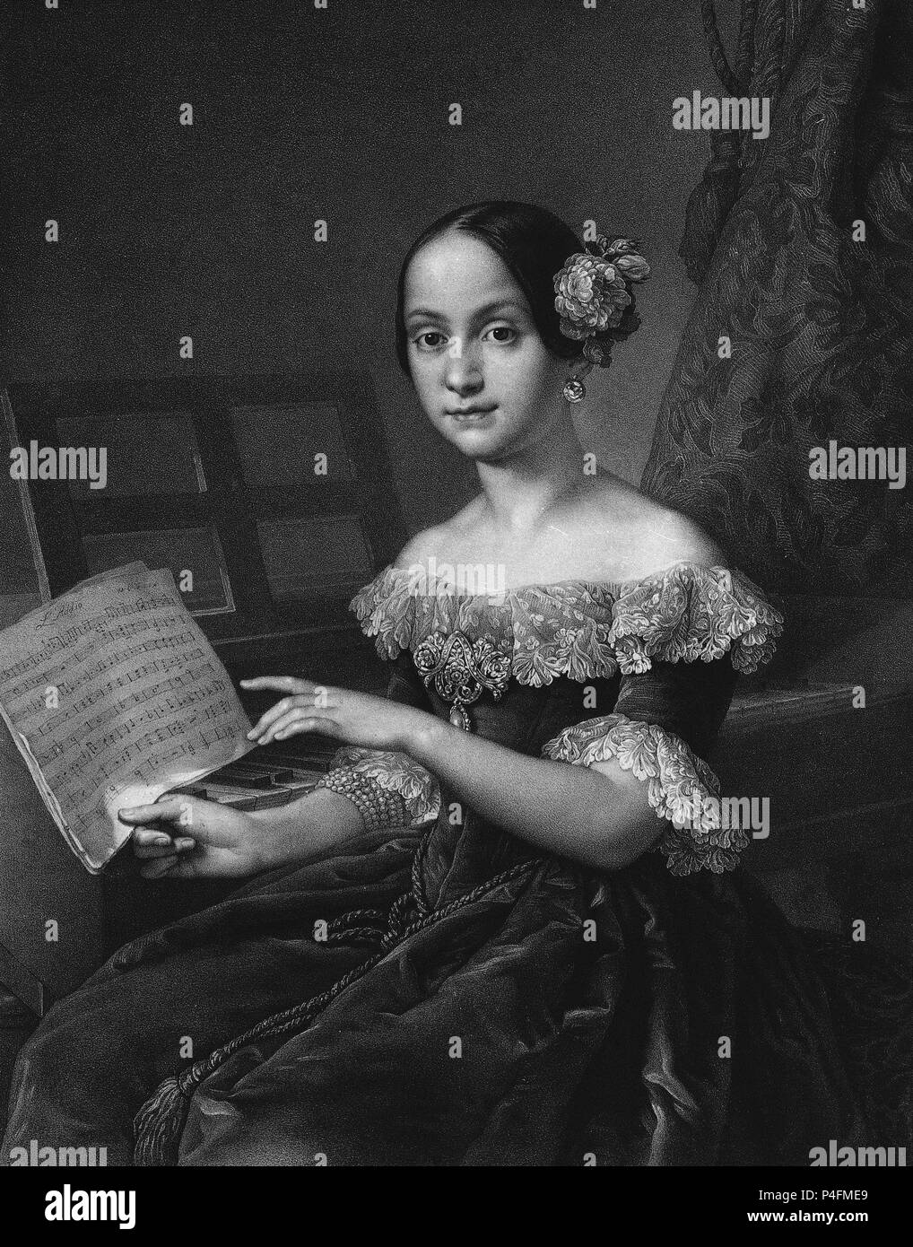 INFANTA LUIS FERNANDA - 1832/-. Author: Noël Léon (19th cent ...