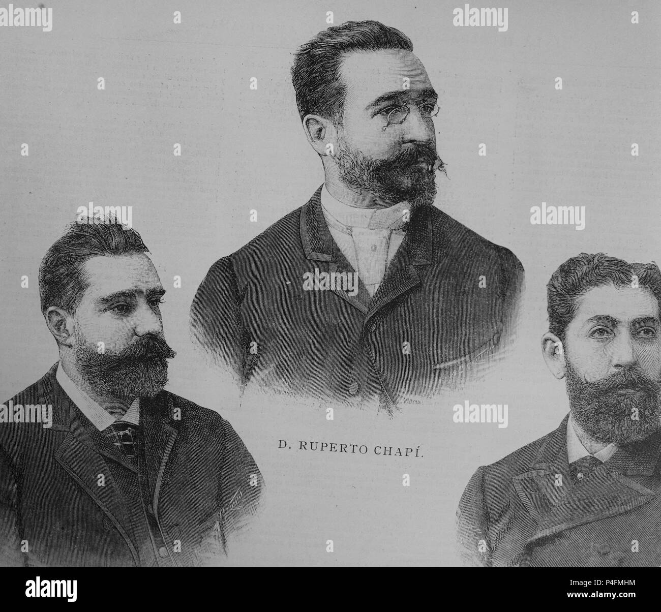 RUPERTO CHAPI 1851/1909 - COMPOSITOR ESPAÑOL. Location: BIBLIOTECA ...