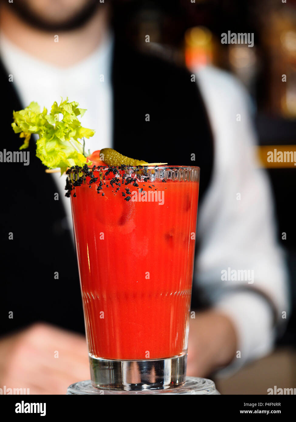 Cocktail bloody mary hi-res stock photography and images - Alamy