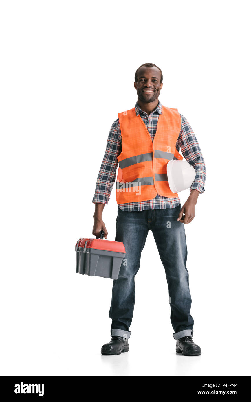 African american construction worker hi-res stock photography and ...